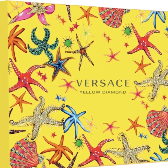 Versace | Other | Brand New Versace Yellow Diamond Perfume Gift Box ...